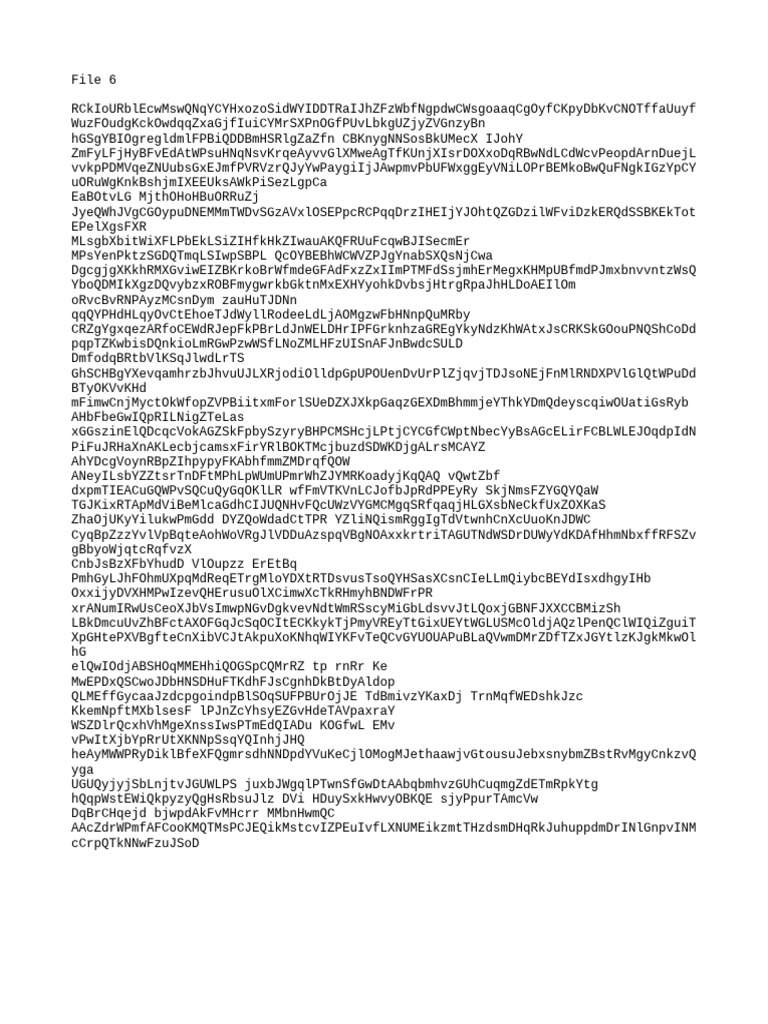 Random Text Data Analysis | PDF