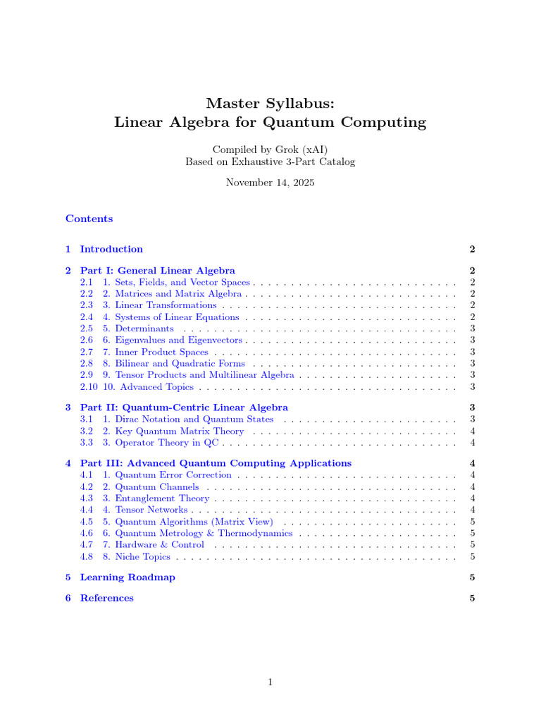 Linear Algebra | PDF | Matrix (Mathematics) | Hilbert Space