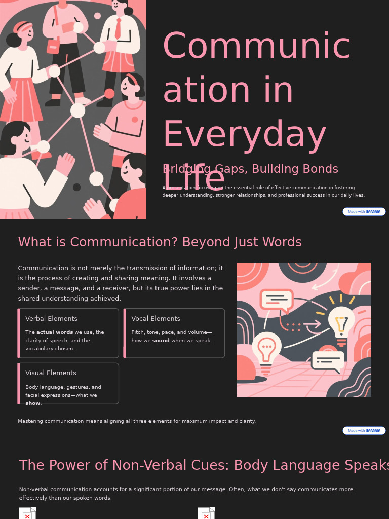 Mastering Everyday Communication Skills | PDF | Communication ...