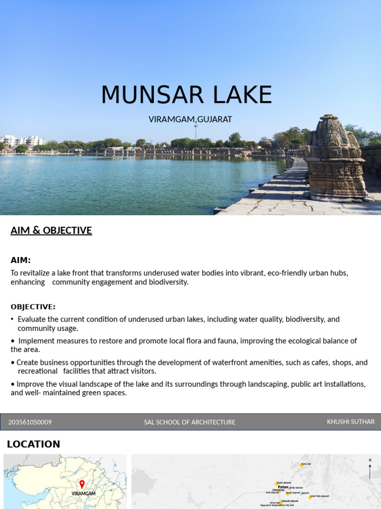 Munsar Lake, Viramgam, Ahmedabad | PDF