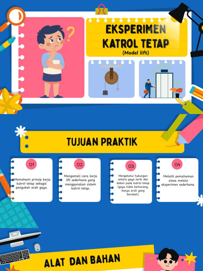 Eksperimen Katrol Tetap untuk Lift Sederhana | PDF
