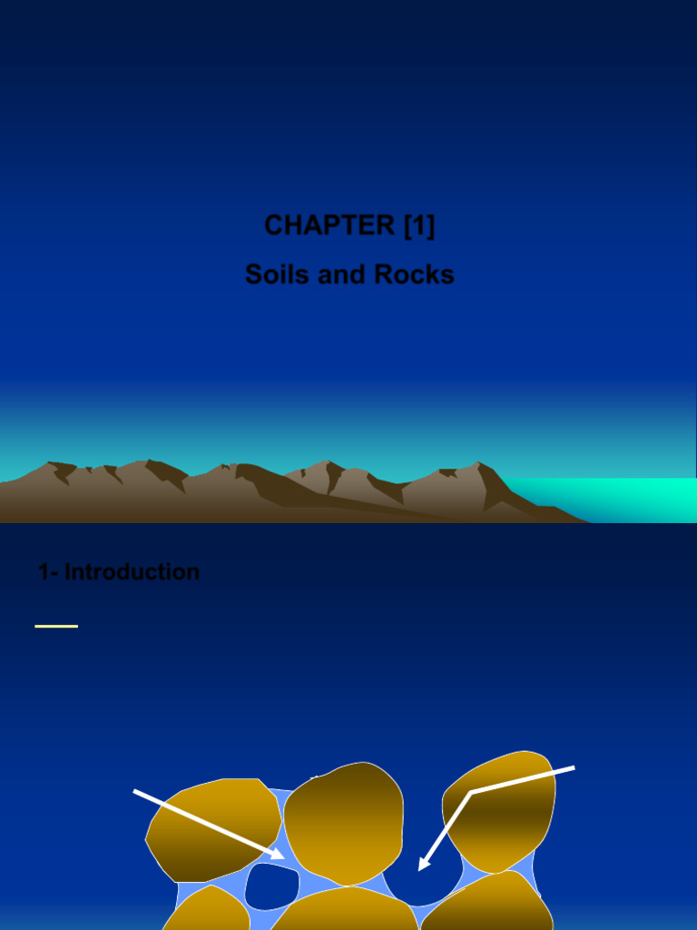 CH (1) Soils and Rocks | PDF | Rock (Geology) | Soil Mechanics