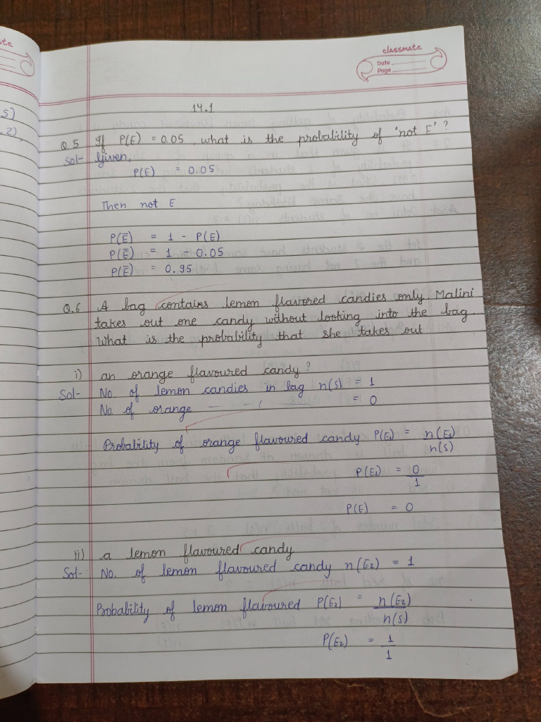Chapter 14 Probability | PDF