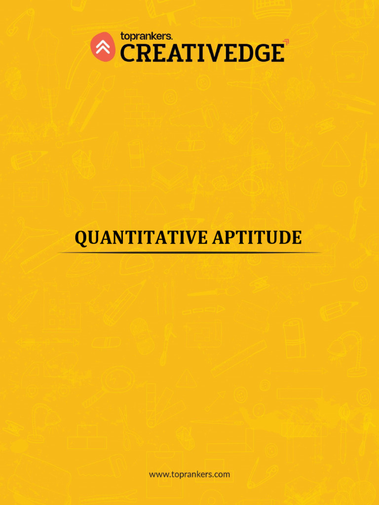 Quantiative Aptitude 028940b678970 | PDF