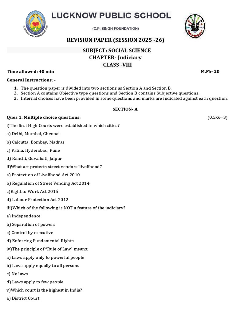 Worksheet Judiciary | PDF | Supreme Court Of The United States ...