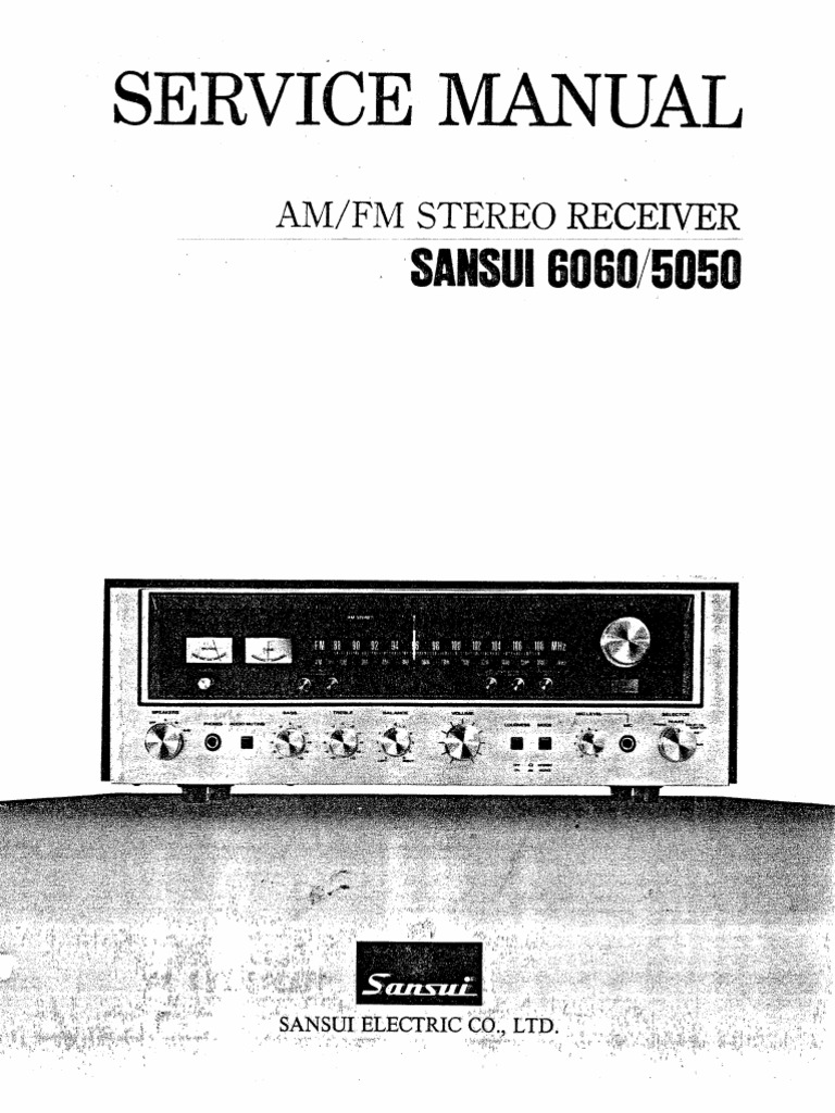Sansui 5050 6060 | PDF