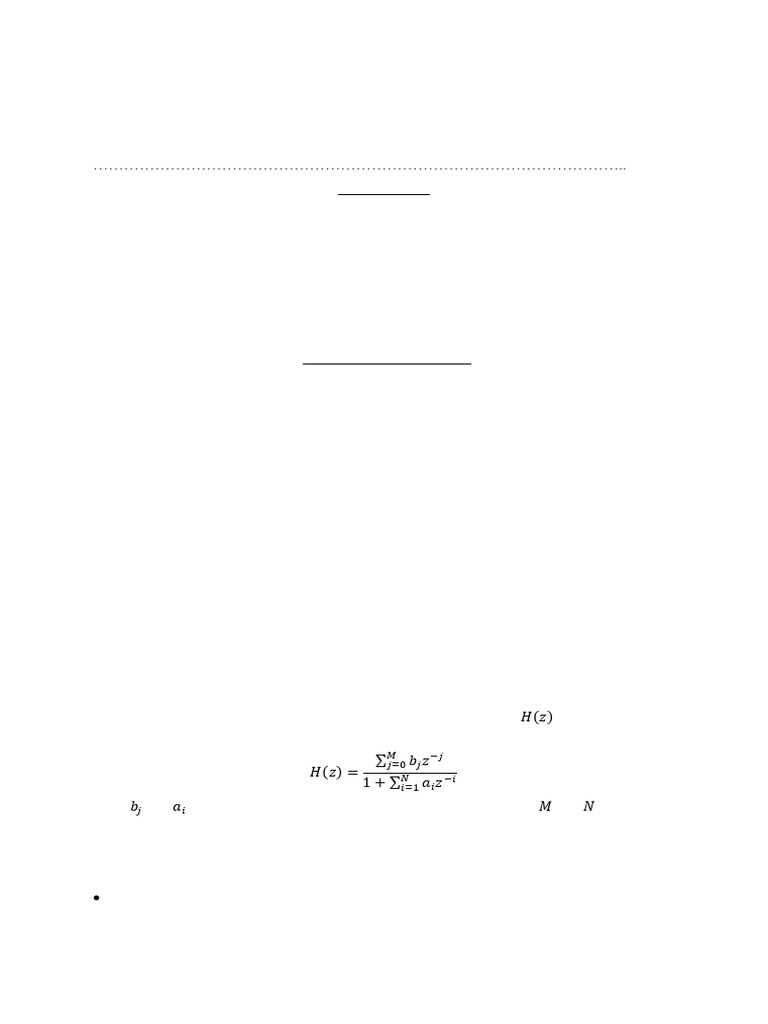 Lab Sheet 3 | PDF | Filter (Signal Processing) | Low Pass Filter