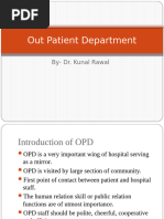 OPD Flow Process and Visitor Guidelines | PDF | Patient | Medicine