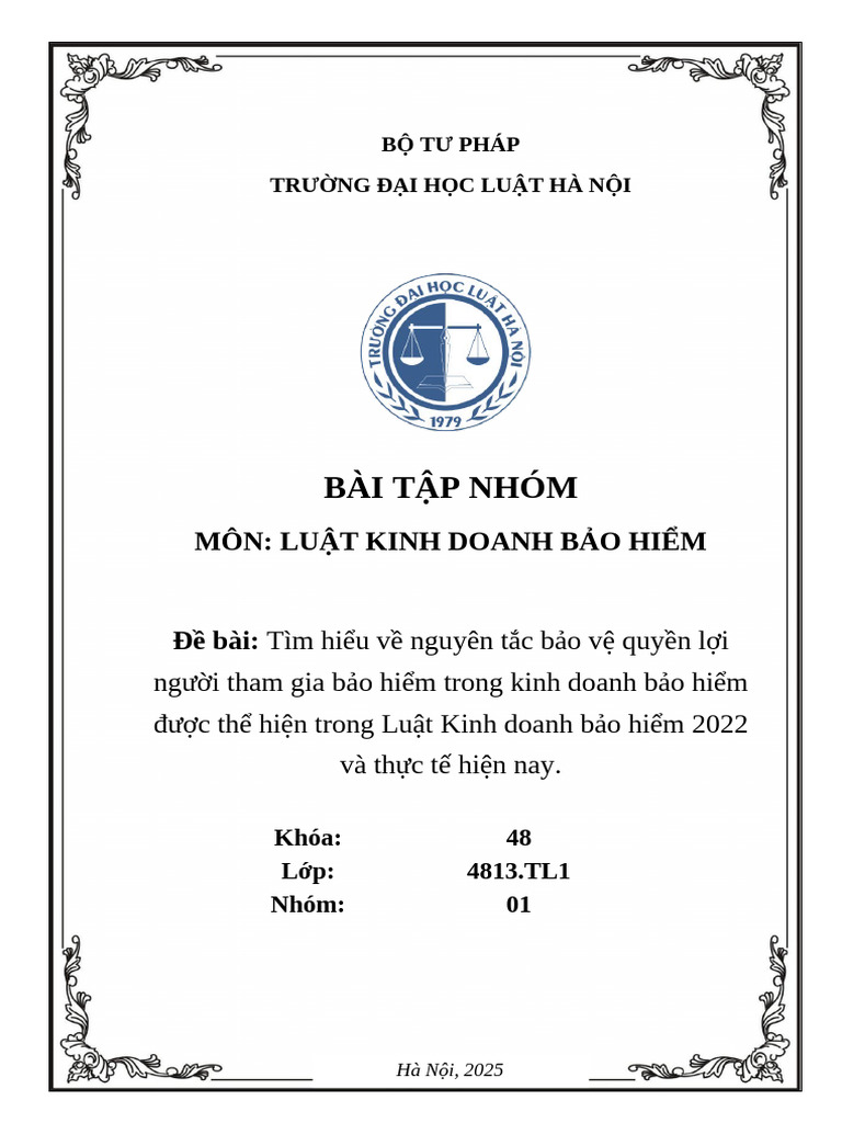 Nhóm 1 - L P 4813 KDBH | PDF