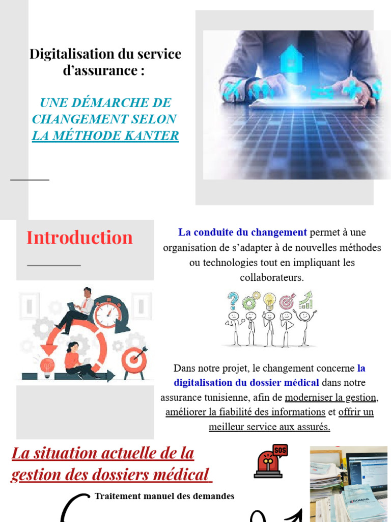 Digitalisation des services d'assurance en Tunisie | PDF | Sécurité des ...