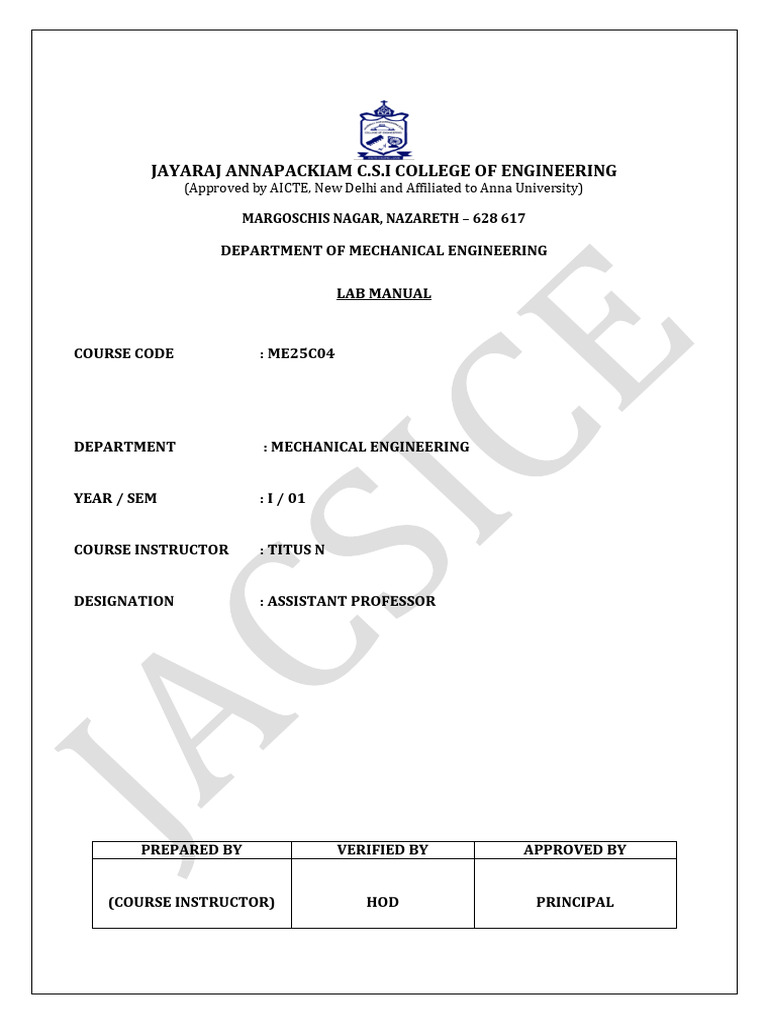 MakerSpace Laboratory Lab Manual | PDF | Welding | Construction