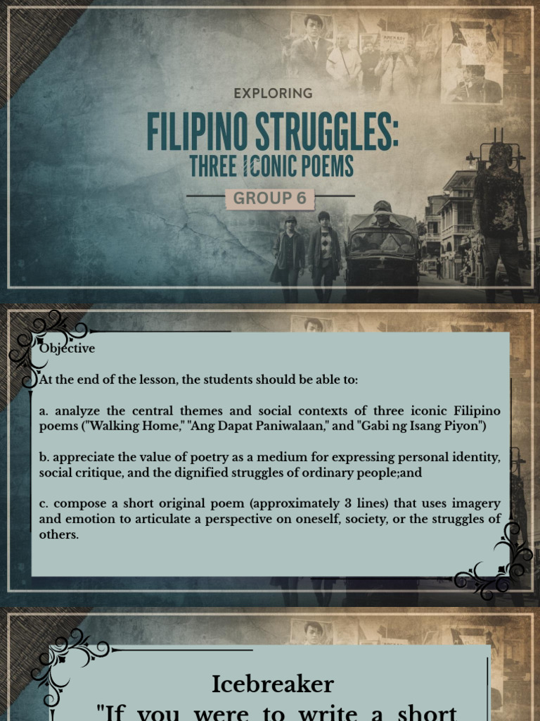 Group 6 | PDF | Poetry