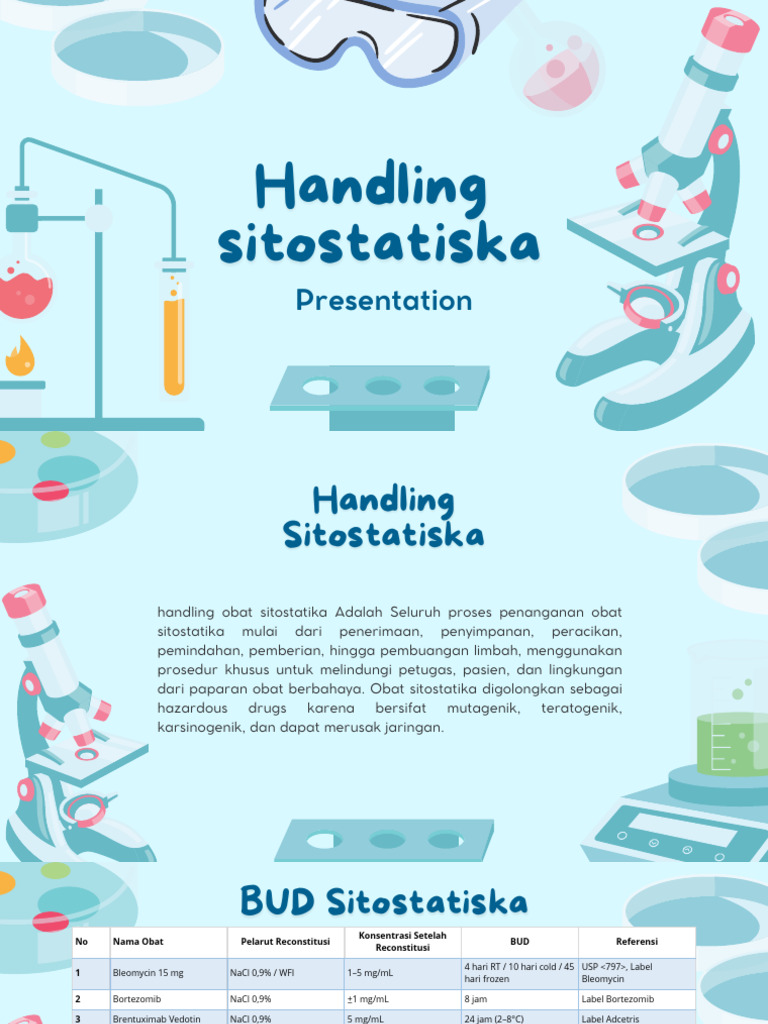 Prosedur Penanganan Obat Sitostatika | PDF