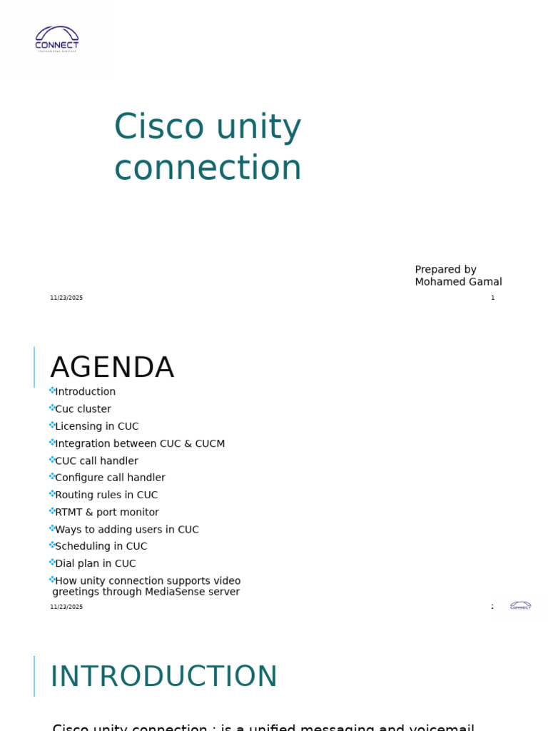 Cisco Unity Connection | PDF | Voicemail | Session Initiation Protocol