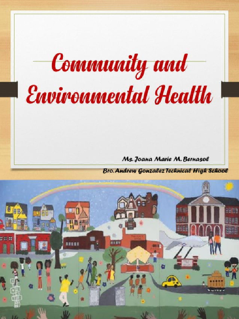 Group 2 Community and Environmental Health | PDF