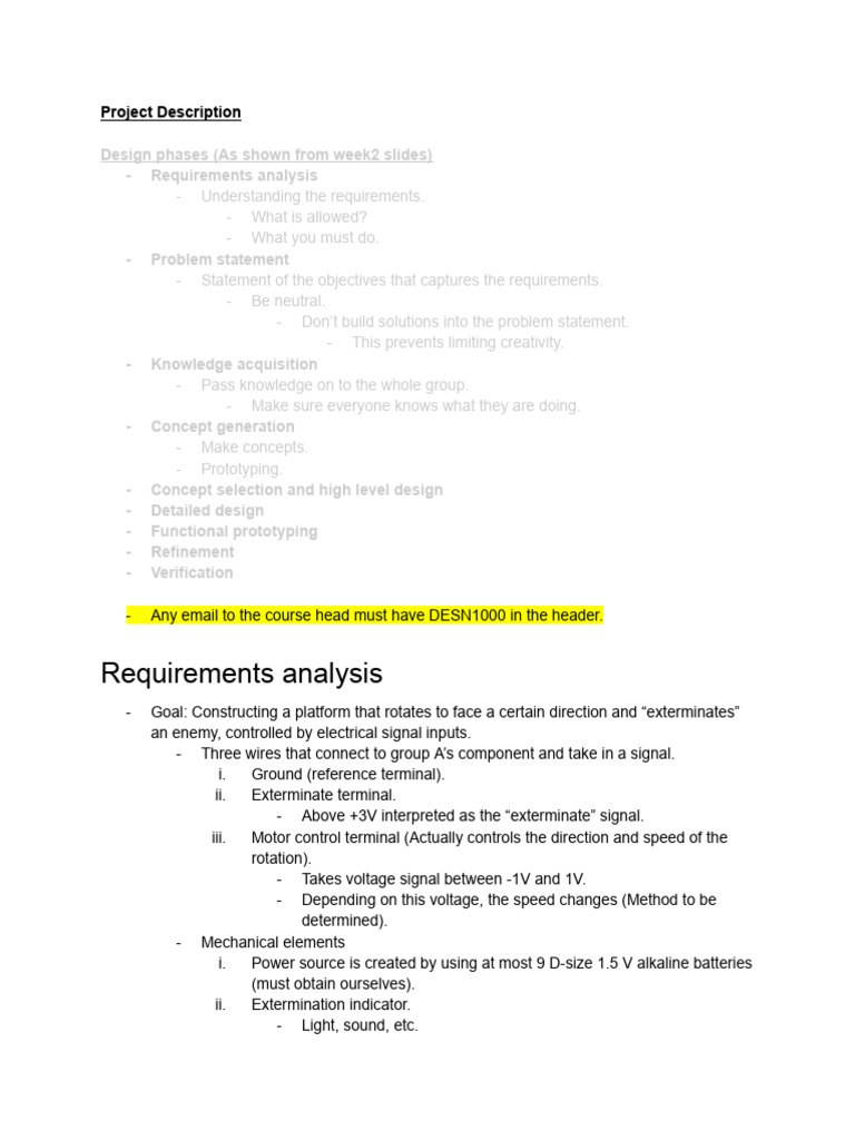 Project Journal Desn1000 | PDF | Bipolar Junction Transistor | P–N Junction