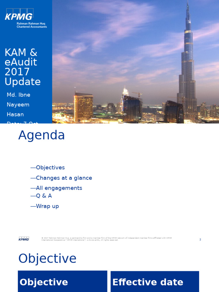 KAM 2017 Update: eAudit Changes Explained | PDF | Audit | Internal Audit