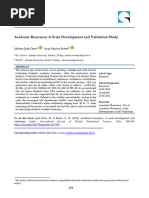 Utrecht Work Engagement Scale | PDF