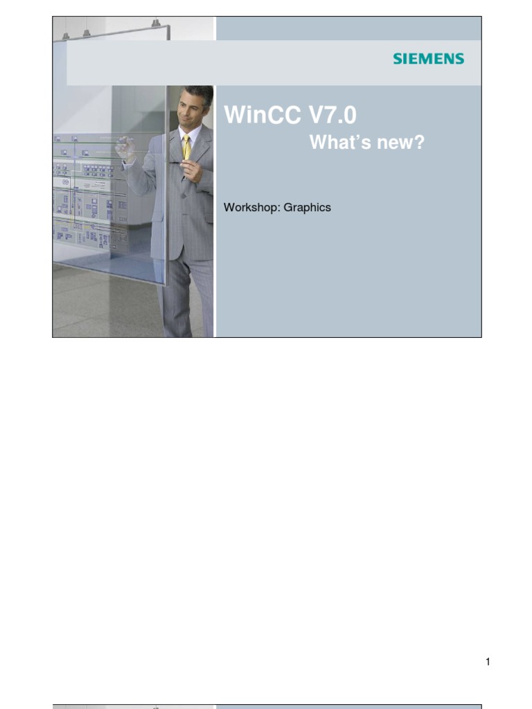 Microsoft Power Point - 03 WinCC V7 Graphic | PDF | Object (Computer ...