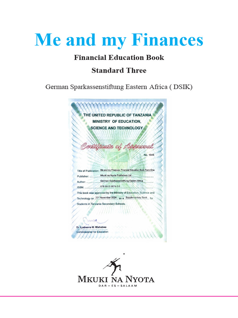 Me and My Finances - BOOK - FINAL | PDF | Budget | Expense