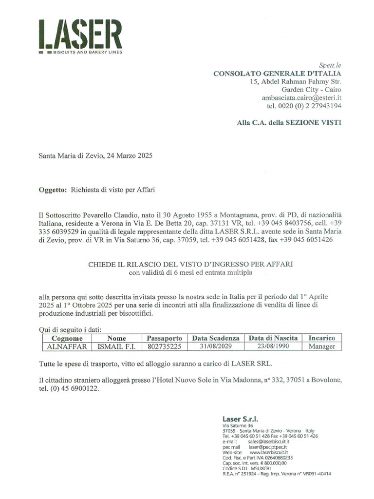 Lettera Di Invito | PDF