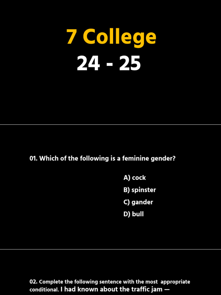 7 College C Unit All Students PDF | PDF | Part Of Speech | Pronoun