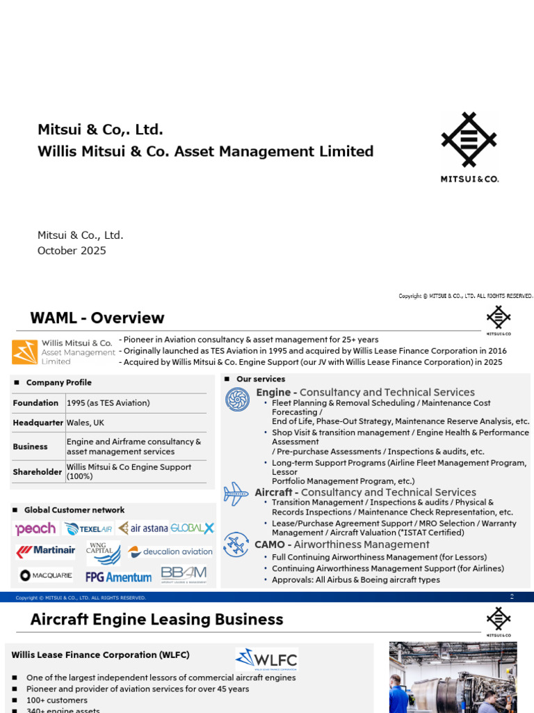 Aviation Consultancy & Asset Management | PDF | Aviation | Aircraft