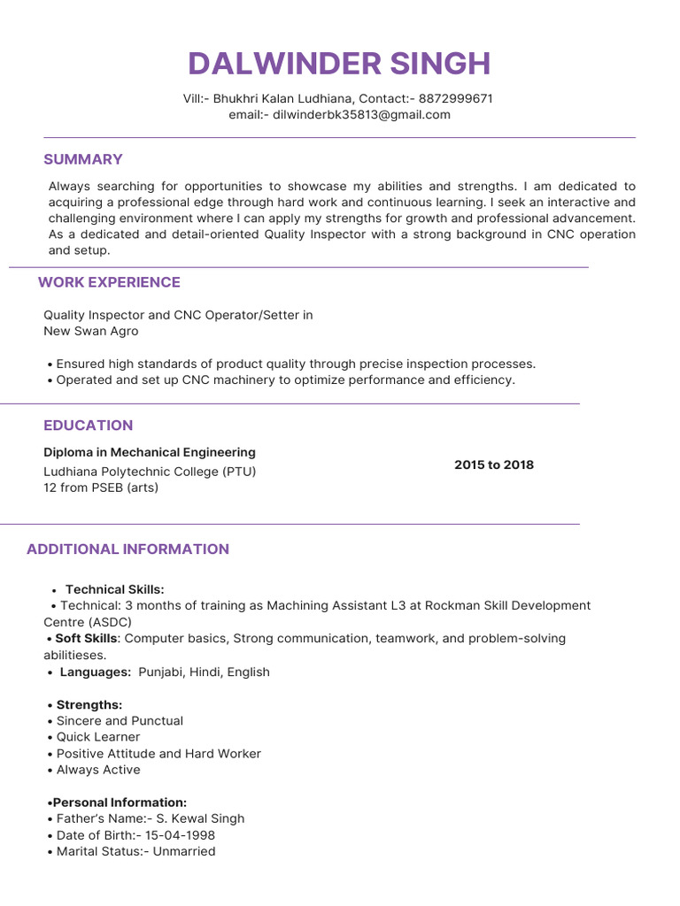 My Resume | PDF