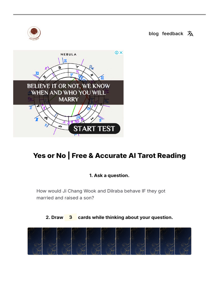 Yes or No - Free & Accurate AI Tarot Reading 41 | PDF | Parenting ...