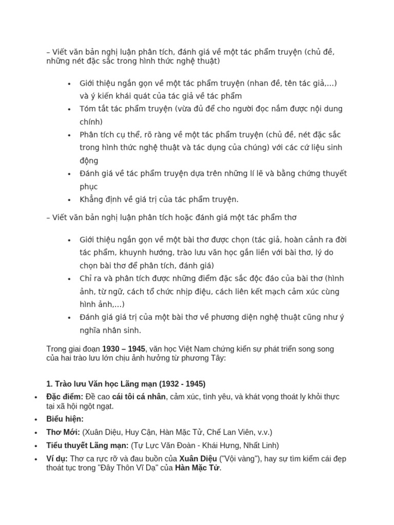 Viết Văn Bản Nghị Luận Phân Tích | PDF