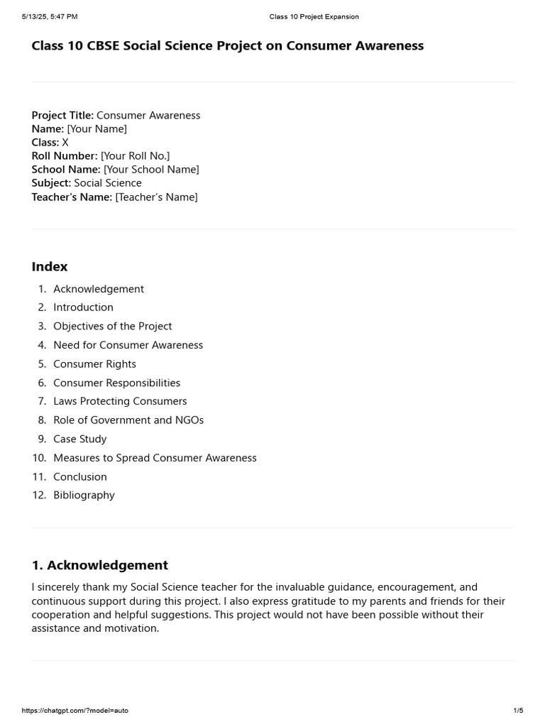 Class 10 Consumer Rights | PDF | Consumer Protection | Consumer Behaviour