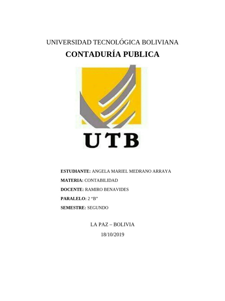 Caratula Utb | PDF