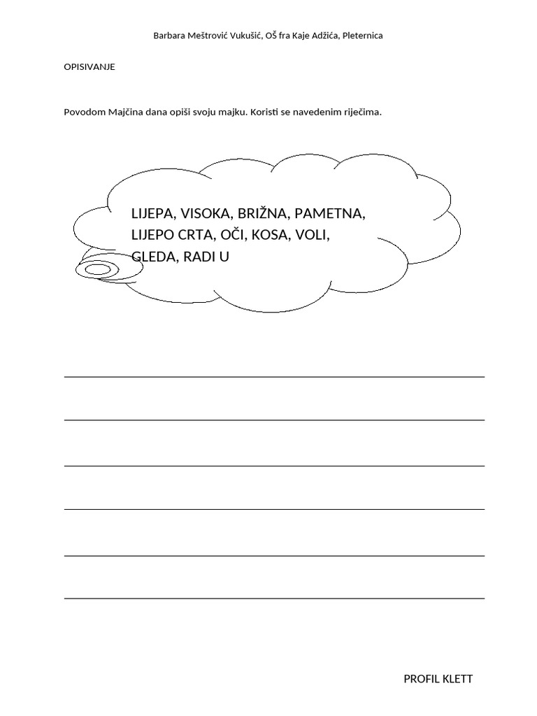 NL Opisivanje 0 | PDF