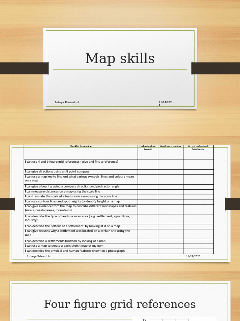Map Skills | PDF | Contour Line | Map