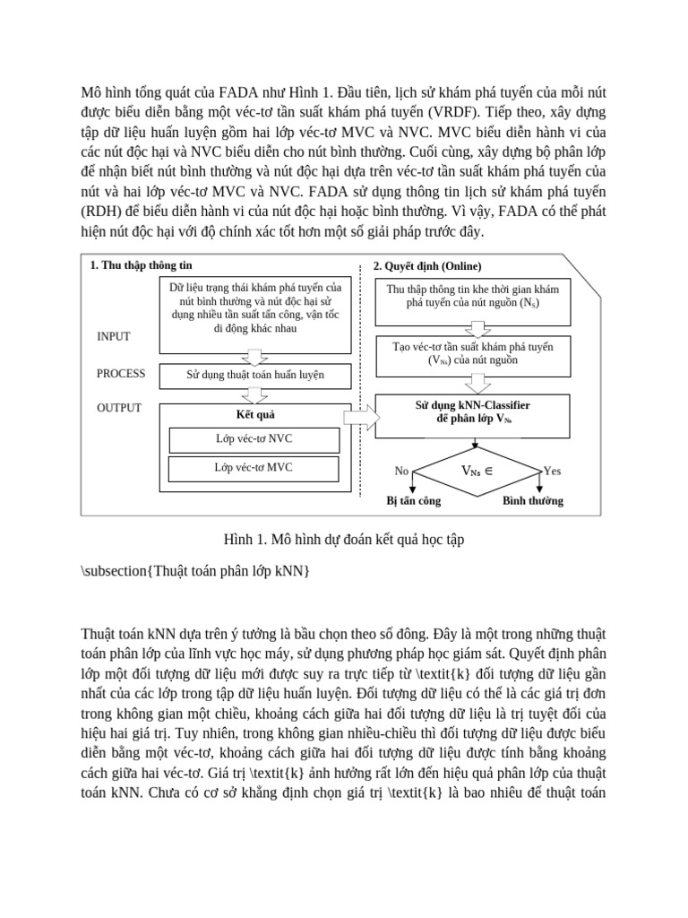 Du Doan Xep Loai Hoc Tap Bang KNN | PDF