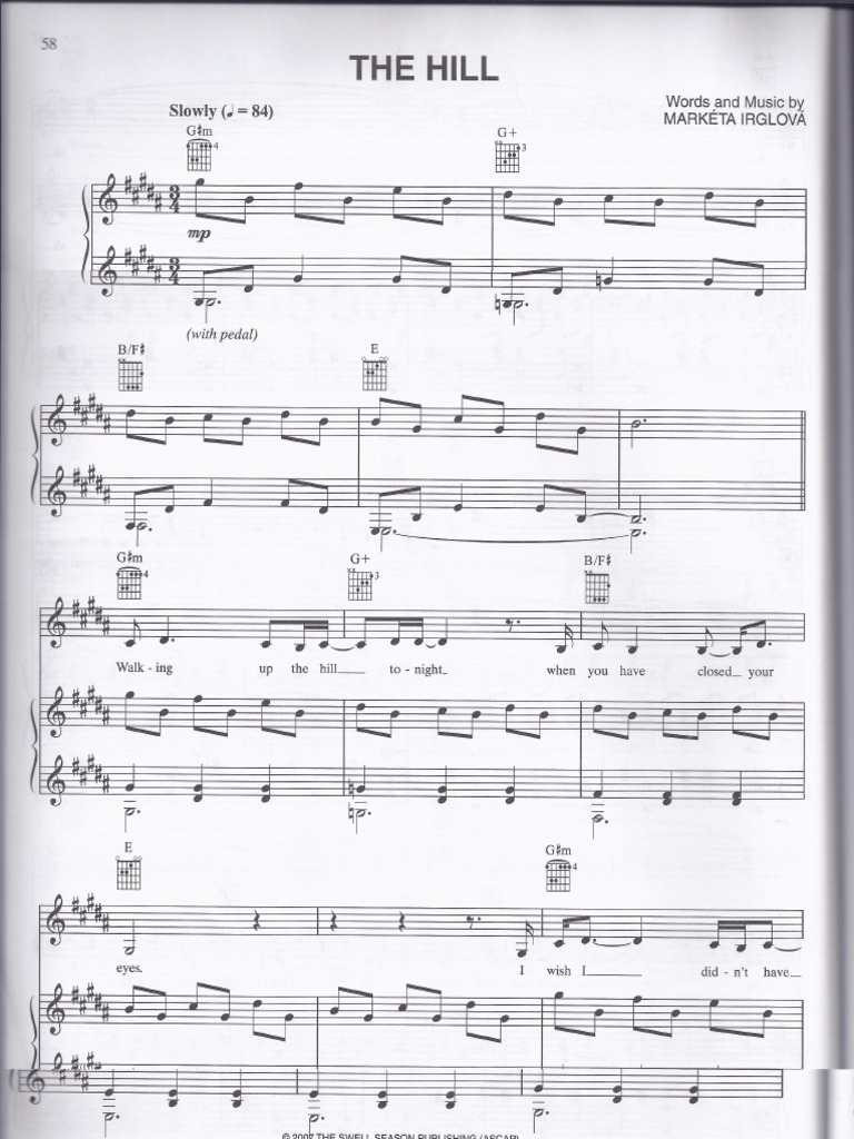 The Hill Once The Musical | PDF
