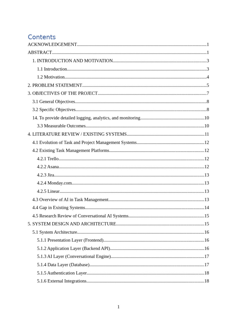 Mini Project Report-01 Pagenumber | PDF | Artificial Intelligence ...
