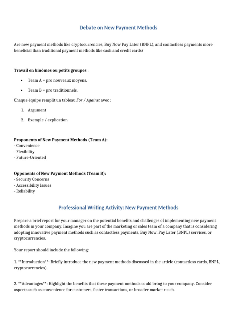 Debate and Professional Writing | PDF
