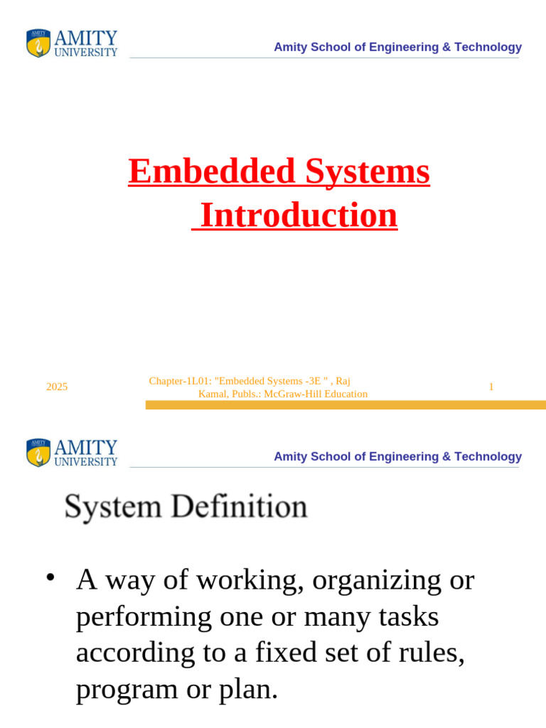 1.1 Introduction To Embedded System | PDF | Computer Data Storage ...