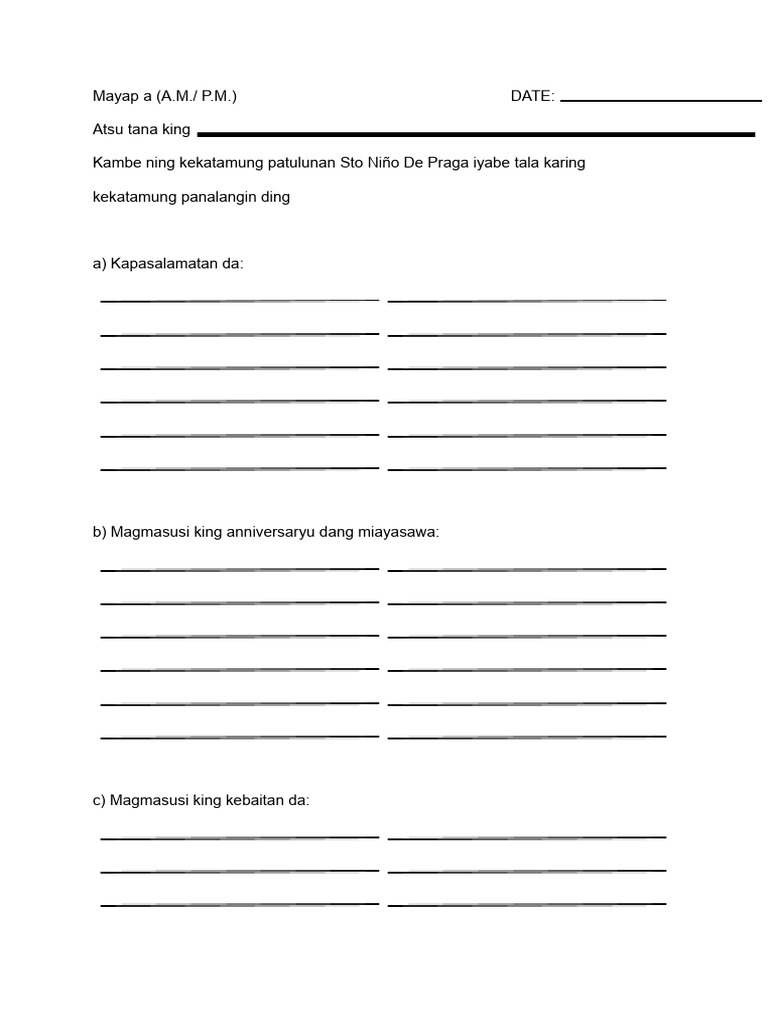 Mayap A (A | PDF