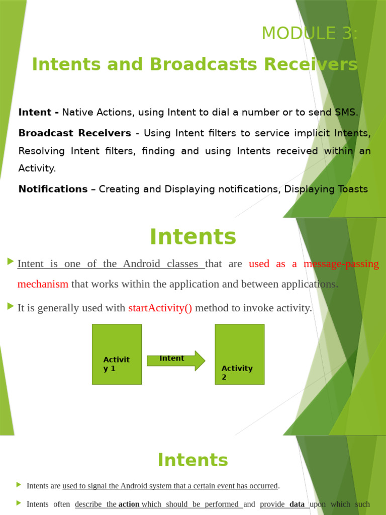 MAD Unit 3 | PDF | Android (Operating System) | World Wide Web