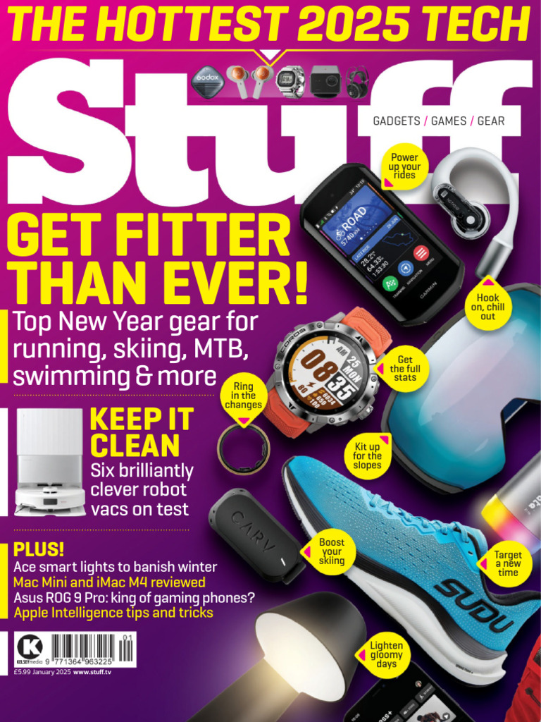 Stuff UK - January 2025 | PDF | Image Stabilization | Apple Inc.