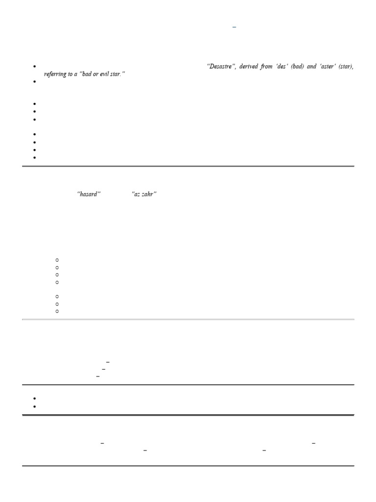 Disaster Management Notes | PDF | Natural Disasters | Climate Change