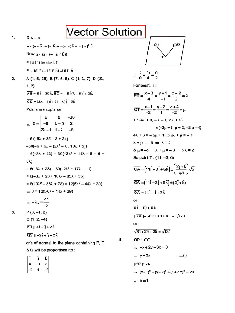 Vector Solutions | PDF