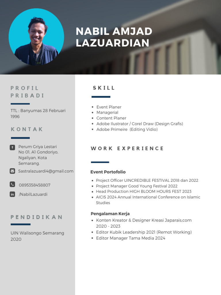 Cv Nabil Lazuardi.pdf | PDF