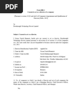 CAC Form C07: Director Details Sample | PDF | Email | Government ...
