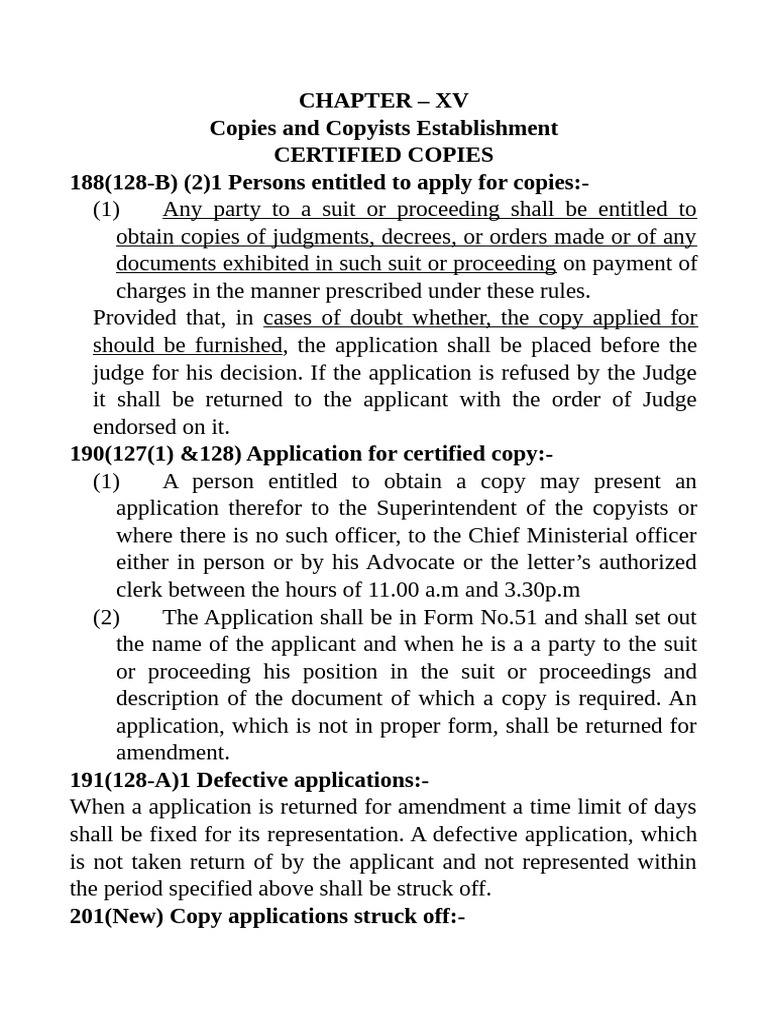 Certified Copies Application Process | PDF | Lawsuit | Judgment (Law)