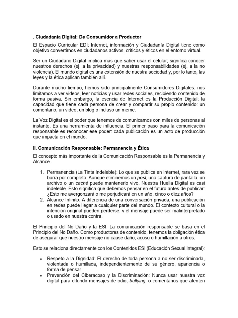 Material 5 To Eya | PDF | Internet | Acoso cibernético