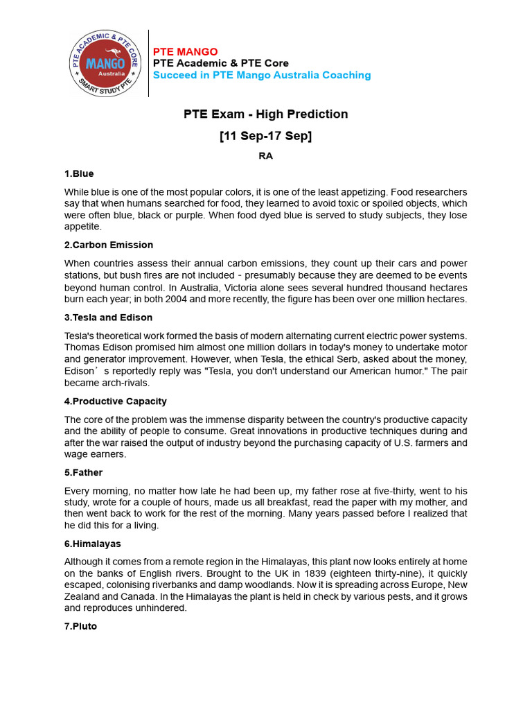 PTE Mango Australia Coaching Guide | PDF | Wetland | Antarctica
