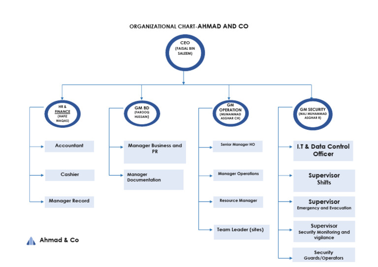 Organizational Chart Security | PDF